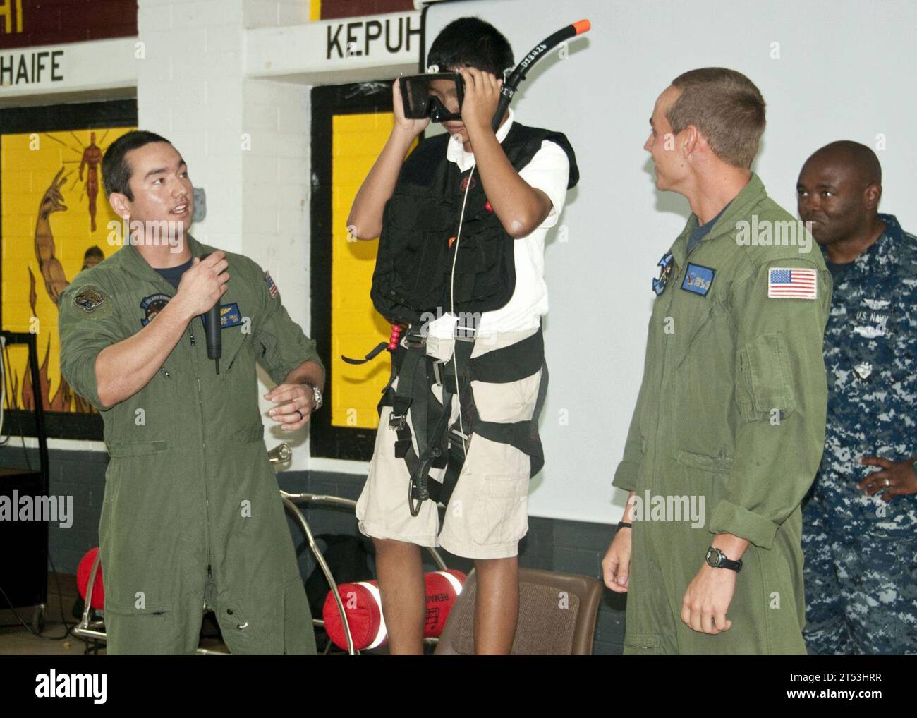 career fair, COMREL, Guam, Sailors, SAR, U.S. Navy Stock Photo - Alamy