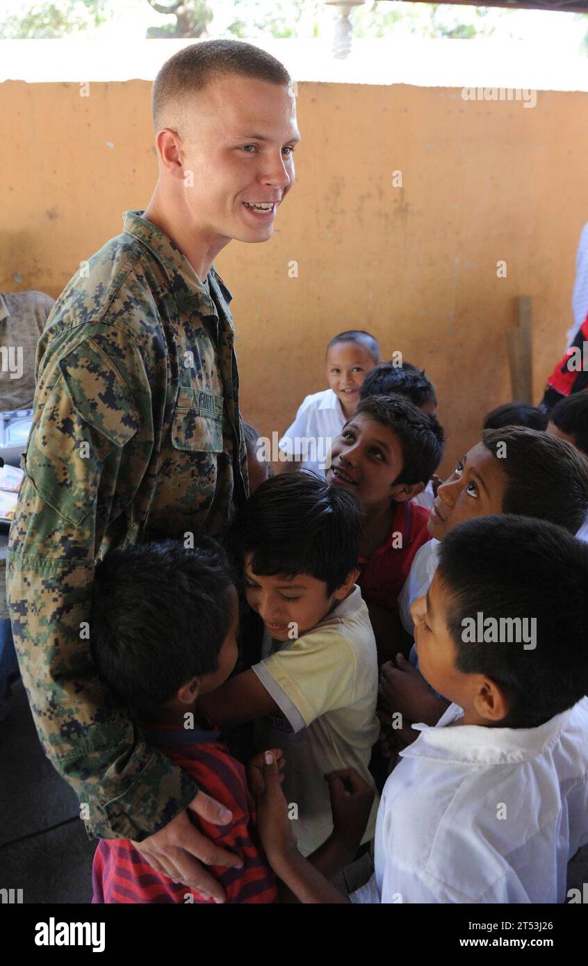 Caribbean Sea, Columbia, Covenas, Guatemala, Marines, Project Handclasp ...