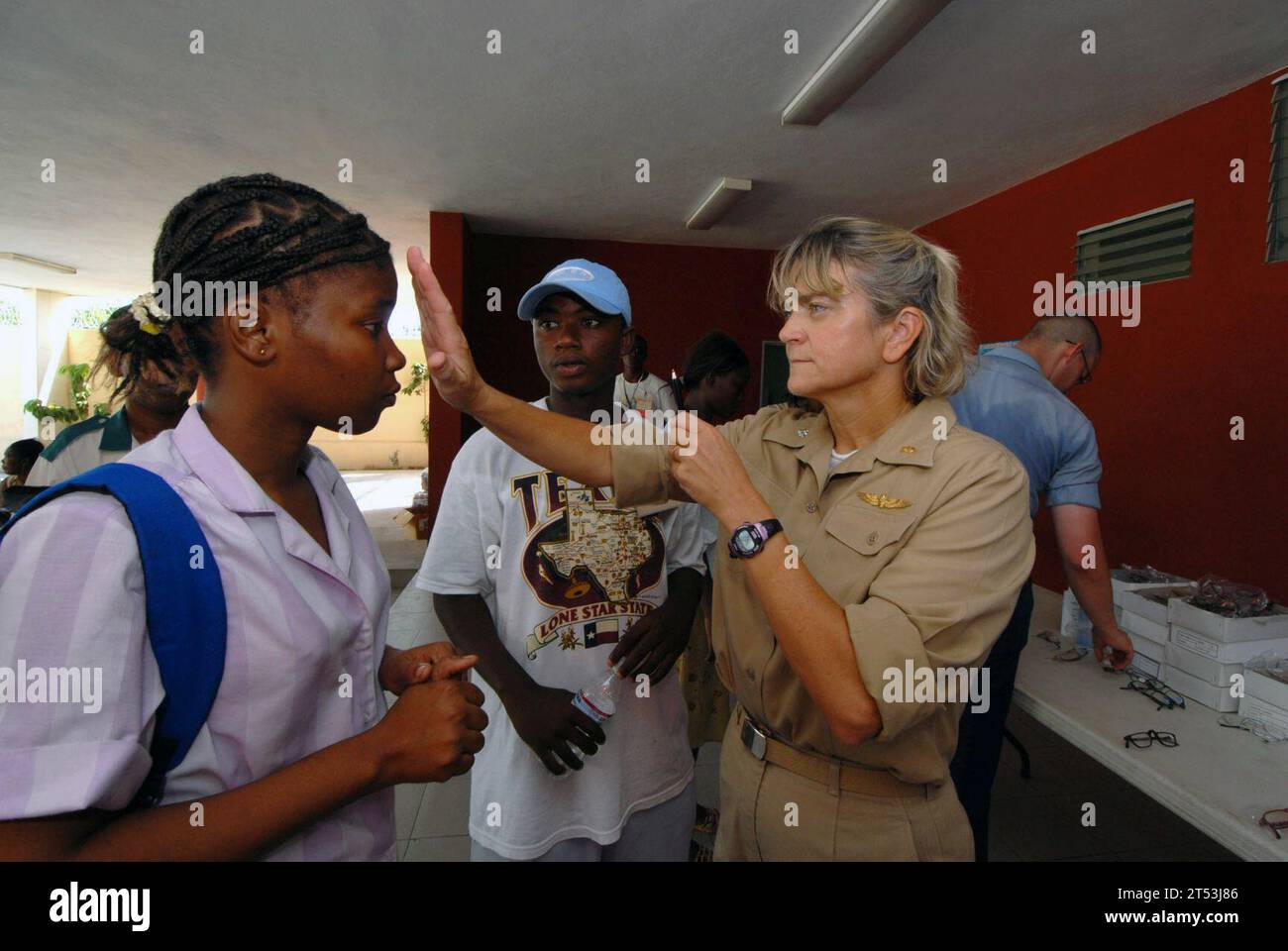 caribbean, four-month humanitarian deployment, Haiti, H™pital ...