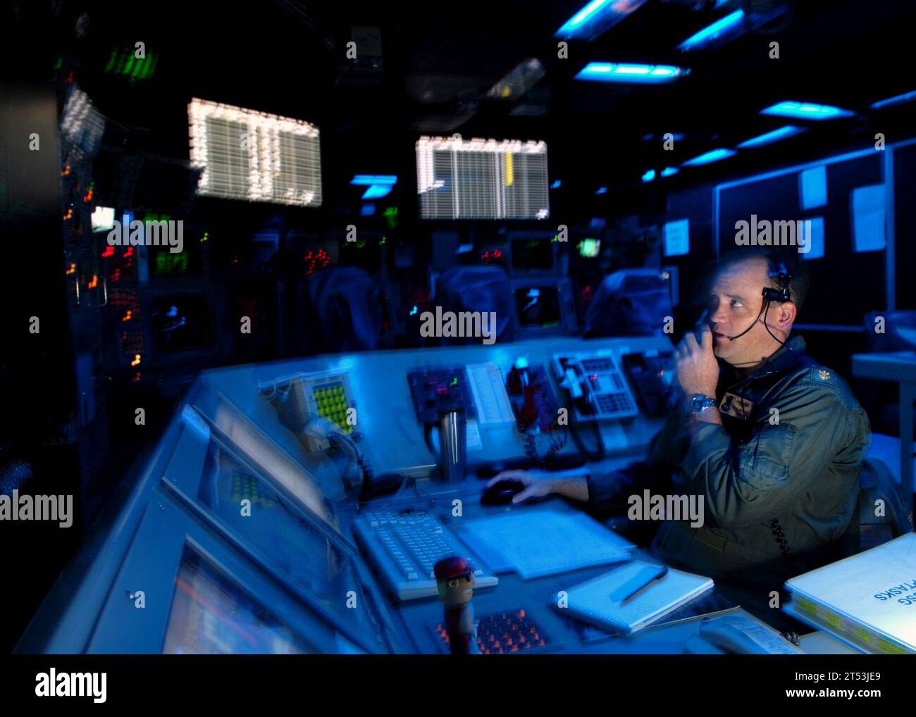 Carrier Air Wing (CVW) 2, combat direction center, Composite Training ...