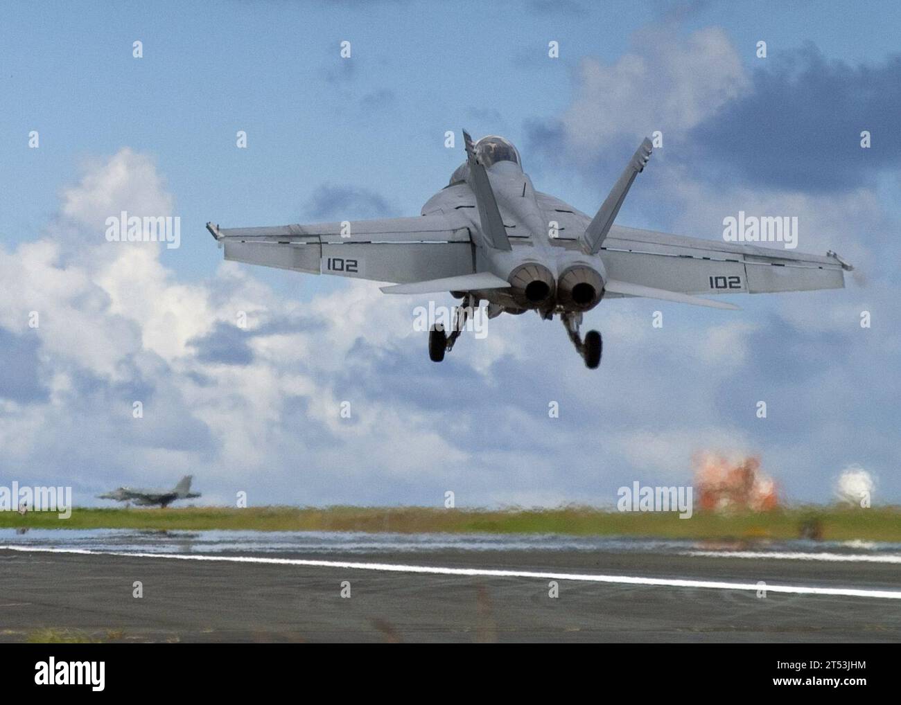 Carrier Air Wing (CVW) 5, FA-18/F Super Hornet assigned to the ...