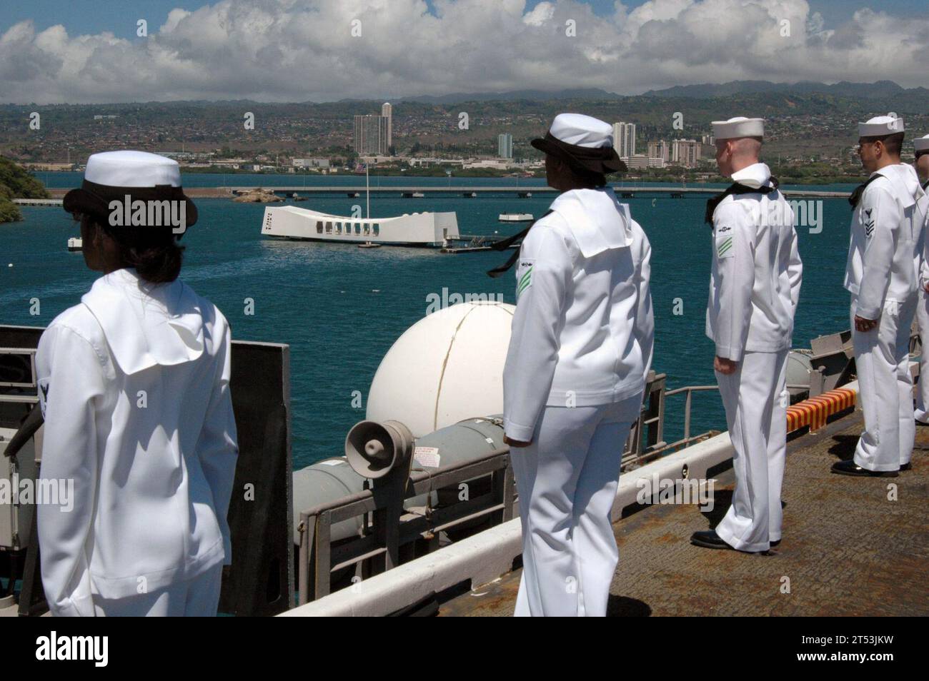 Carrier Air Wing (CVW) 11, HAWAII, man the rails, Nimitz Strike Group ...