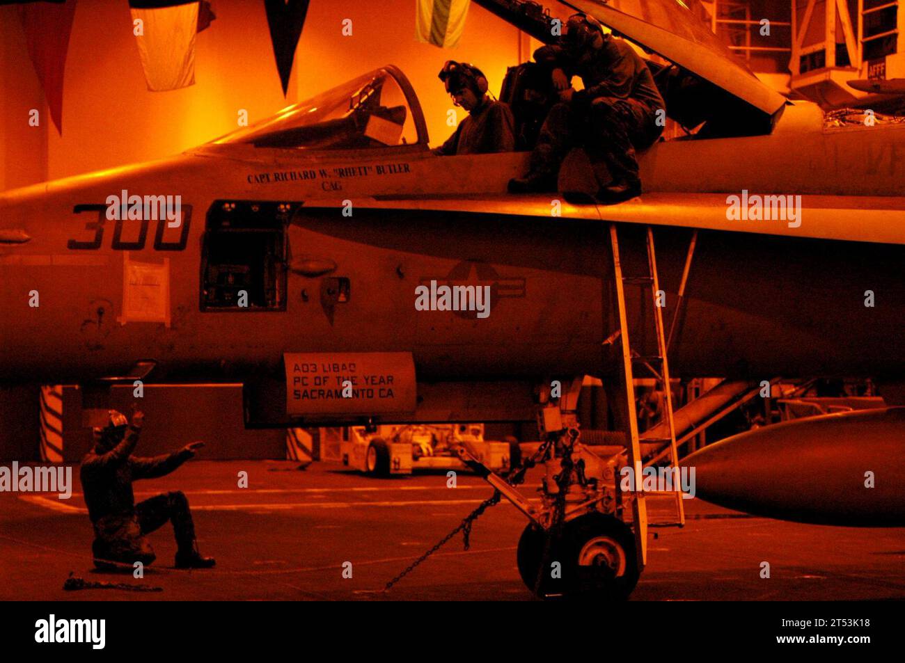 Carrier Air Wing Fourteen (CVW-14), F/A-18C Hornet assigned to Strike ...