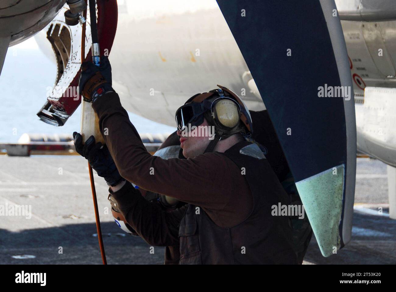 Carrier Airborne Early Warning Squadron (VAW) 117, E-2C Hawkeye, North ...