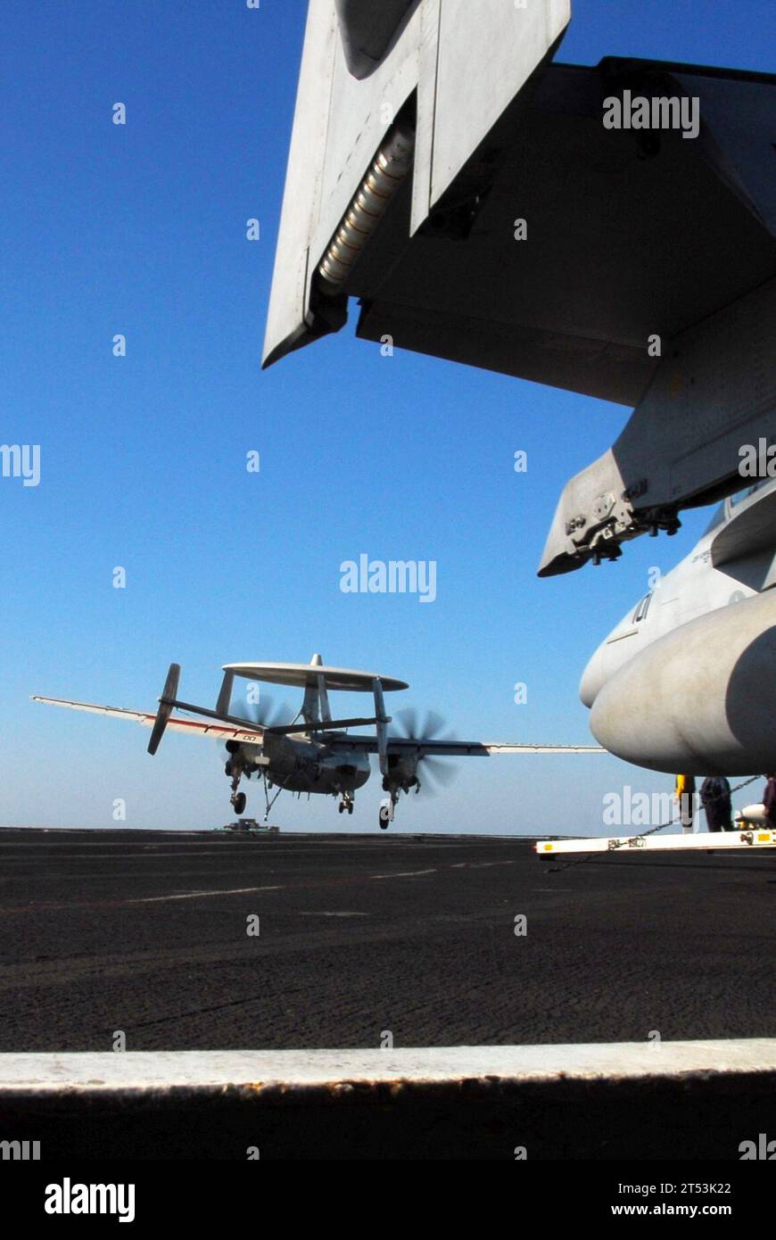 Carrier Airborne Early Warning Squadron (VAW) 117, E-2C Hawkeye, North ...