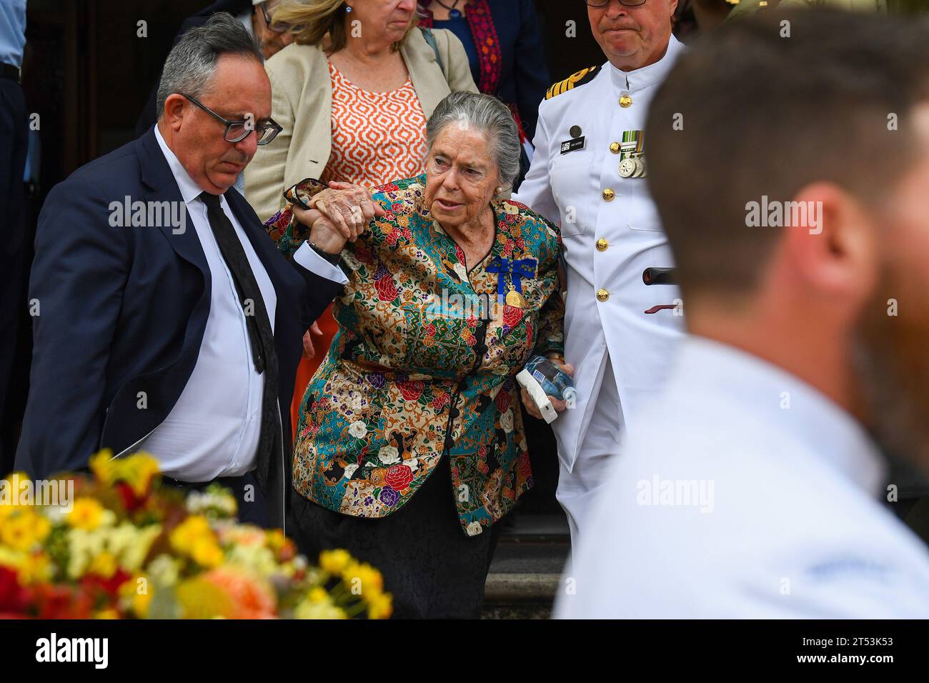 Brisbane, Australia. 03rd Nov, 2023. Dallas Hayden (wife to Bill Hayden ...