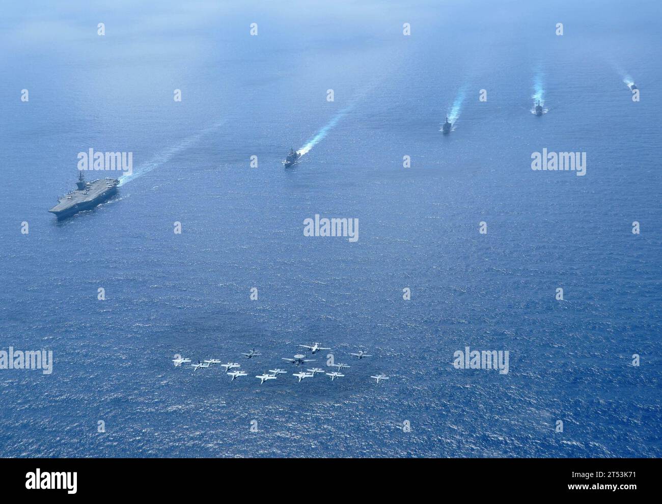 Carrier Strike Group (CSG) 11, USS Chosin (CG 65), USS Nimitz (CVN 68 ...