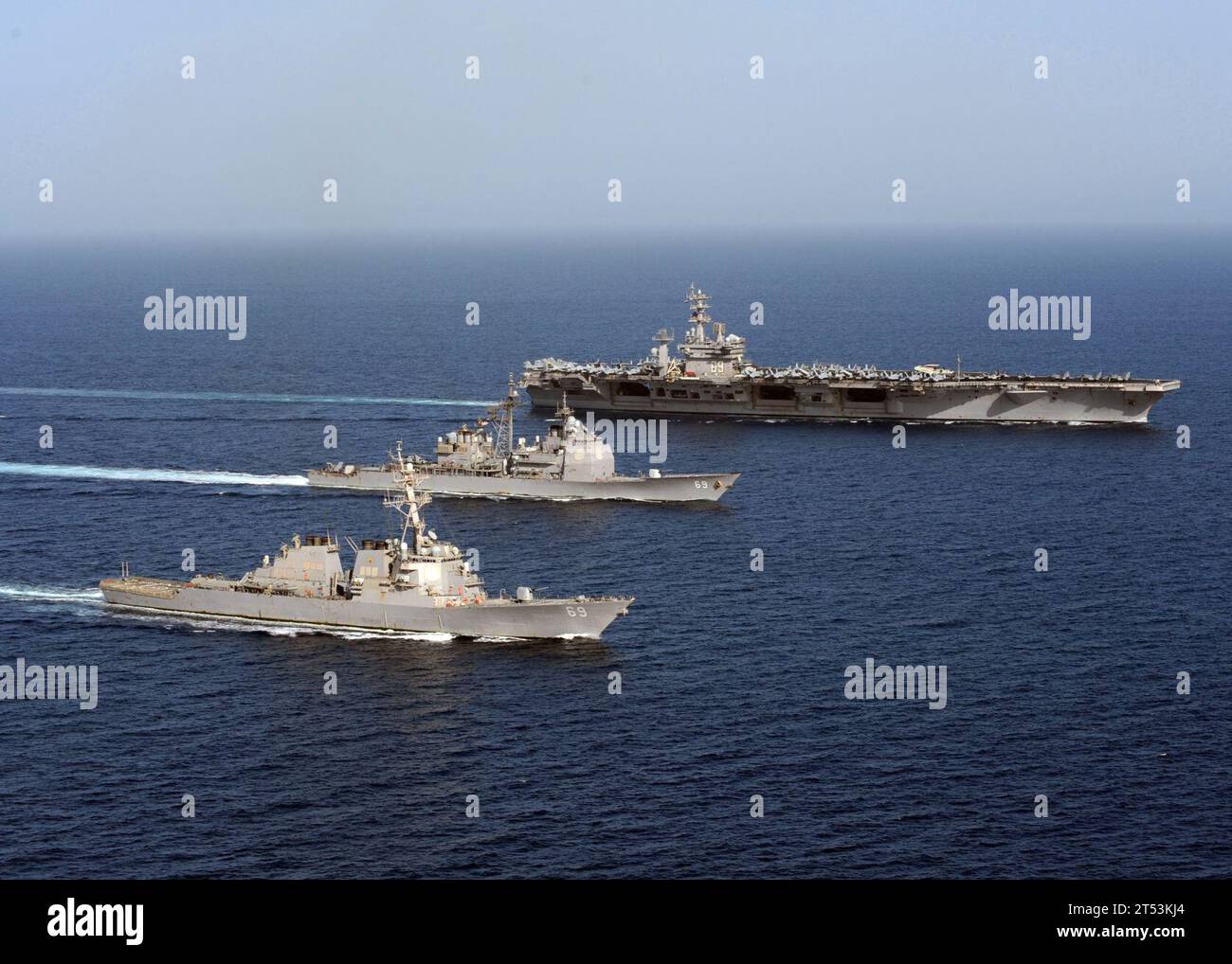 Carrier, CRUISER, destroyer, formation, ships Stock Photo - Alamy
