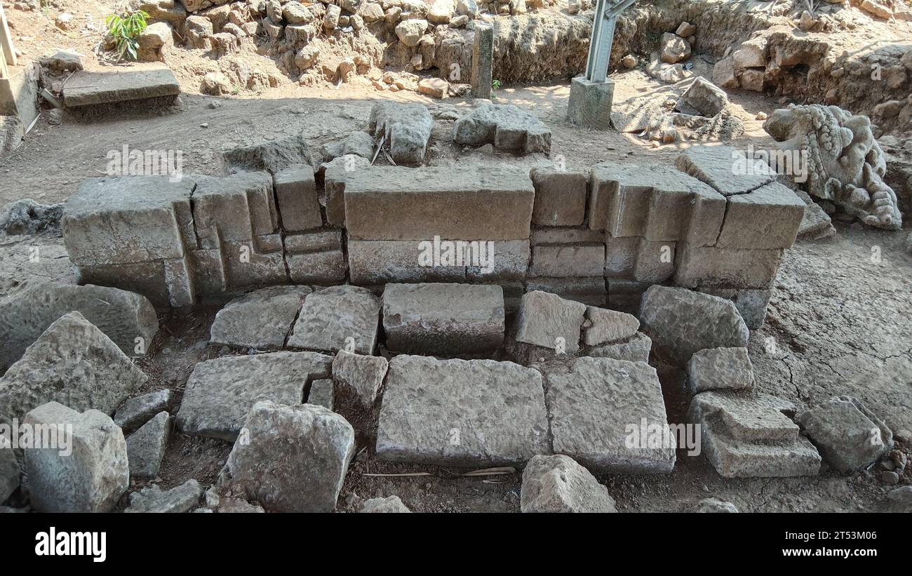 The ruin of Keboireng Temple is a temple in Pasuruan, East Java. This ...