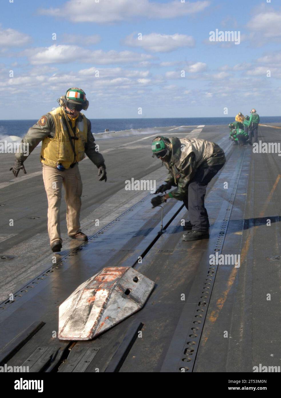 Carrier, flight deck, navy, U.S. Navy Stock Photo - Alamy