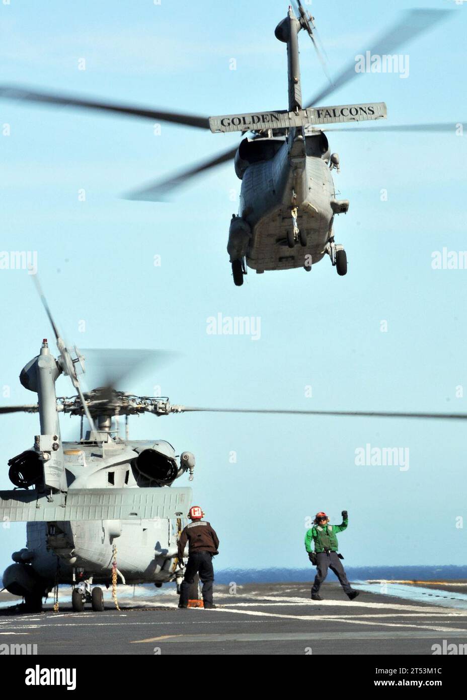 Carrier, flight deck, helicopter, helo Stock Photo - Alamy
