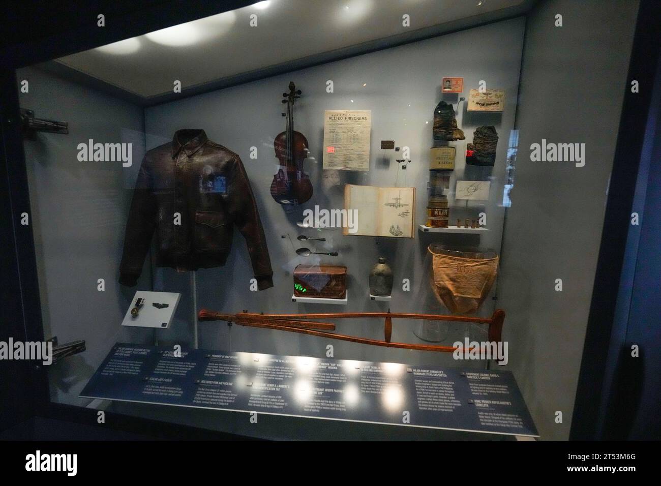 Artifacts of American soldiers wounded and captured by the Germans ...