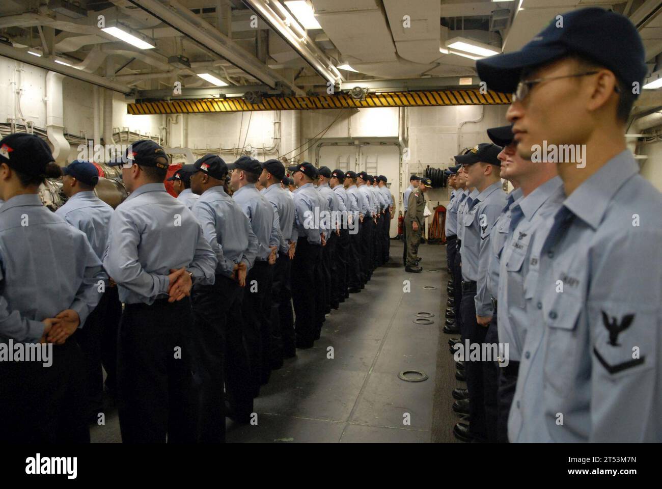 Carrier, inspection, people, uniform. formation Stock Photo - Alamy