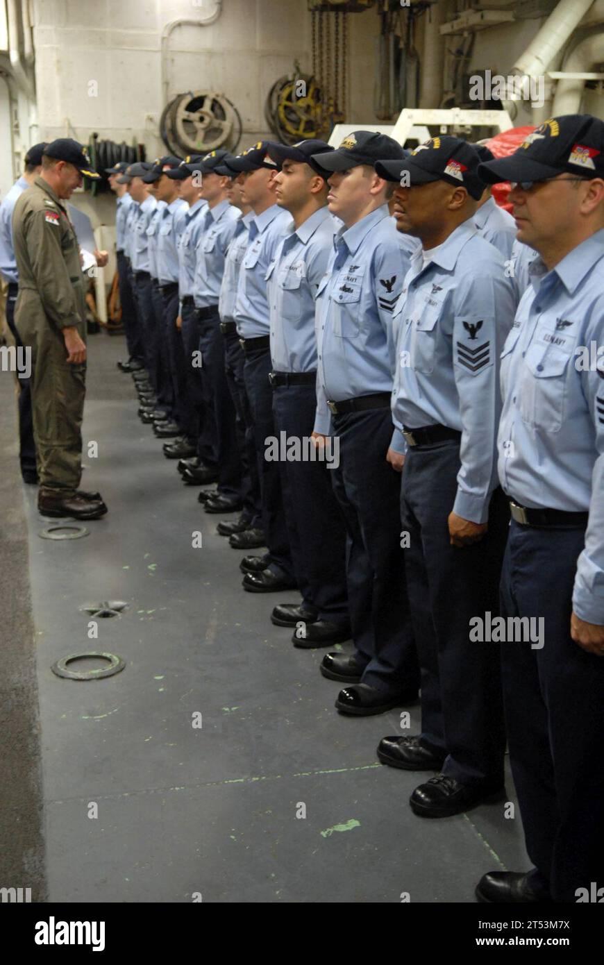Carrier, inspection, people, uniform. formation Stock Photo - Alamy