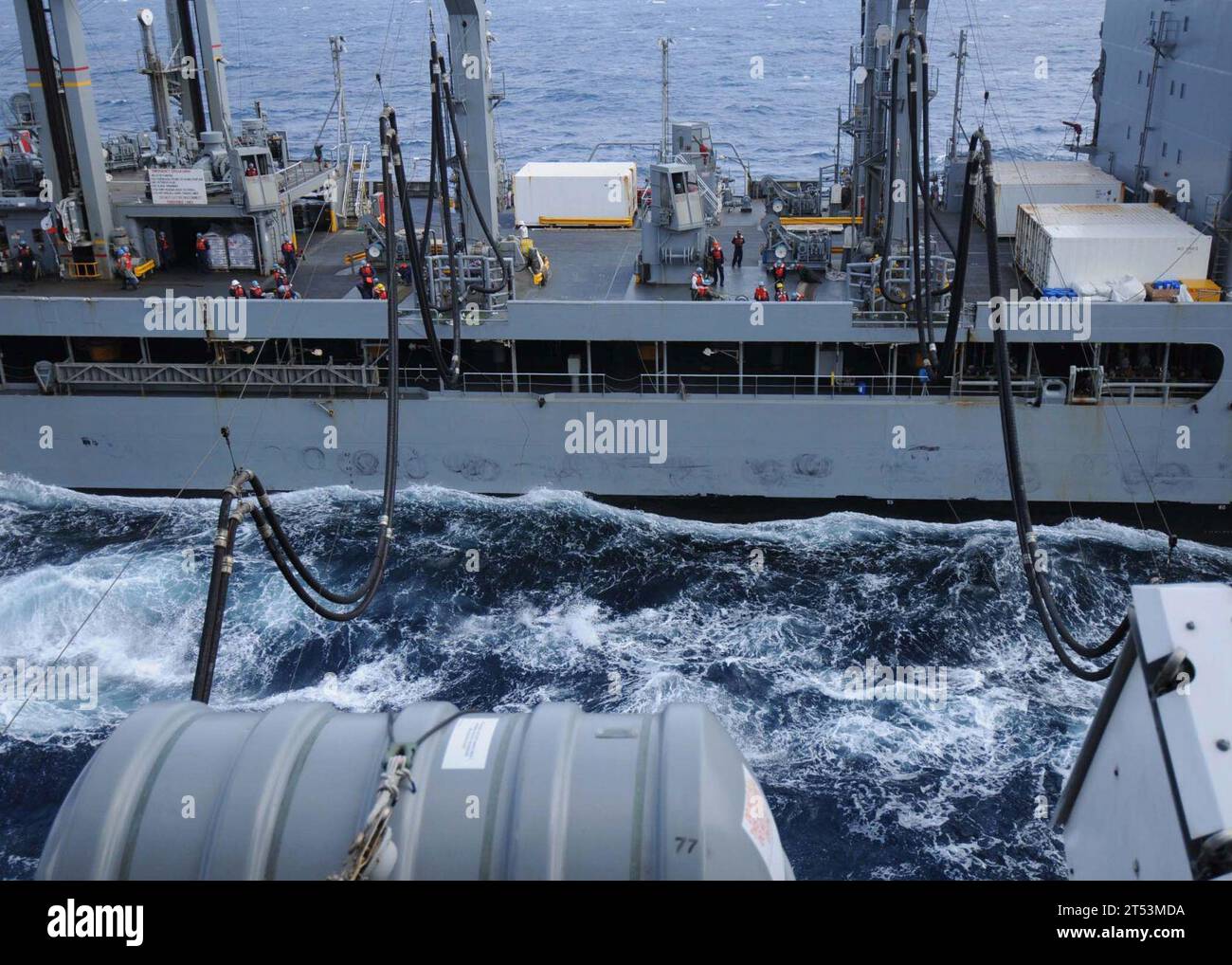 Carrier, people, underway Stock Photo - Alamy