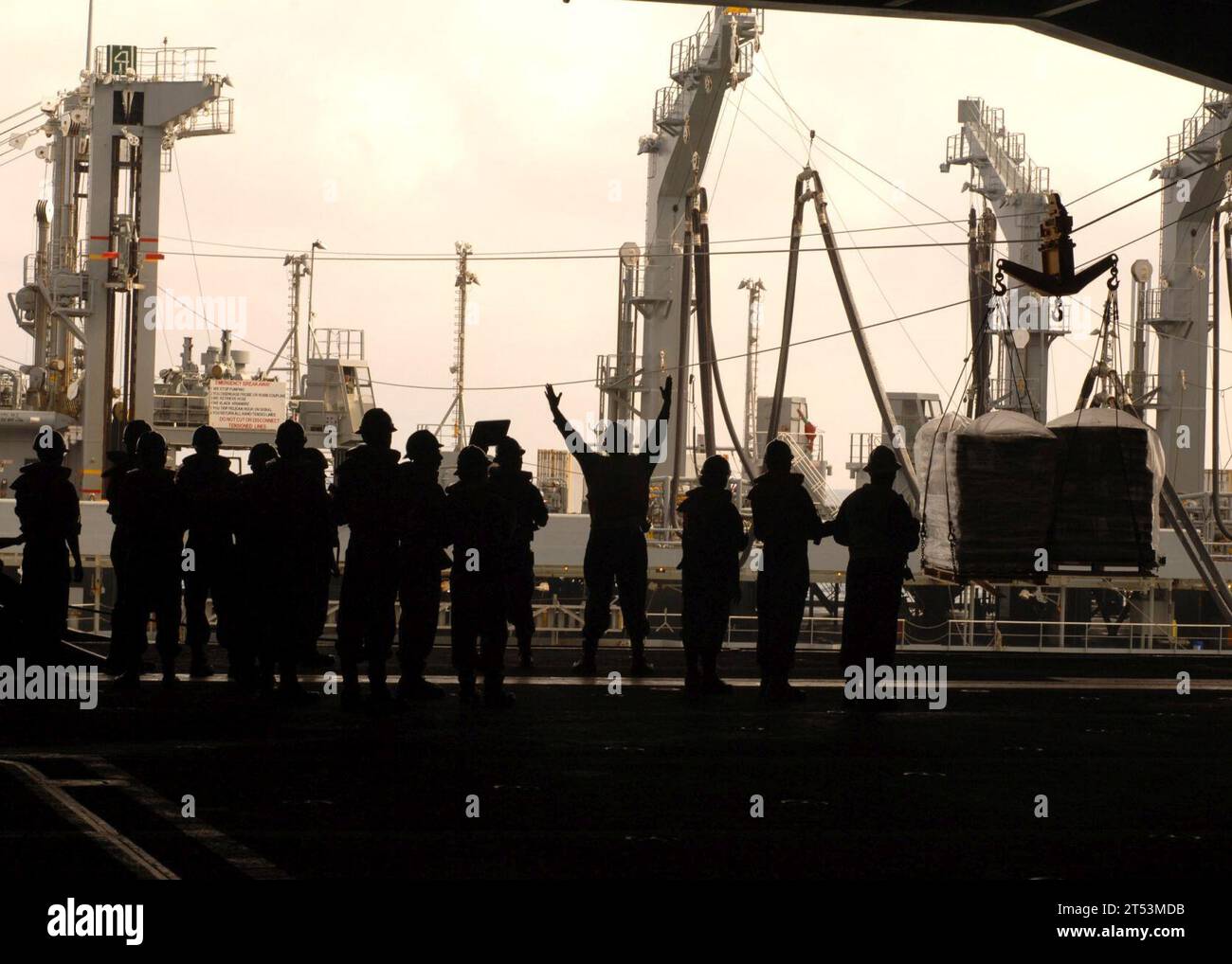 Carrier, people, underway Stock Photo - Alamy