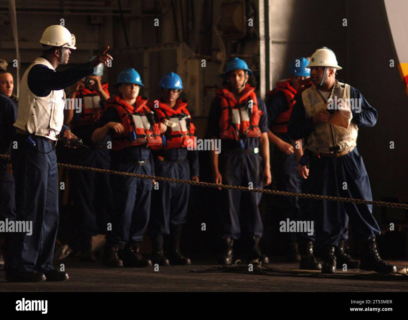 Carrier, people, underway Stock Photo - Alamy