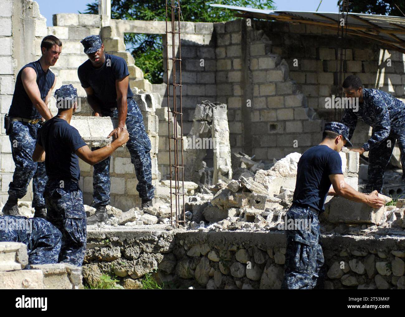 Carter Hall, community relations, COMREL, Operation Unified Response ...