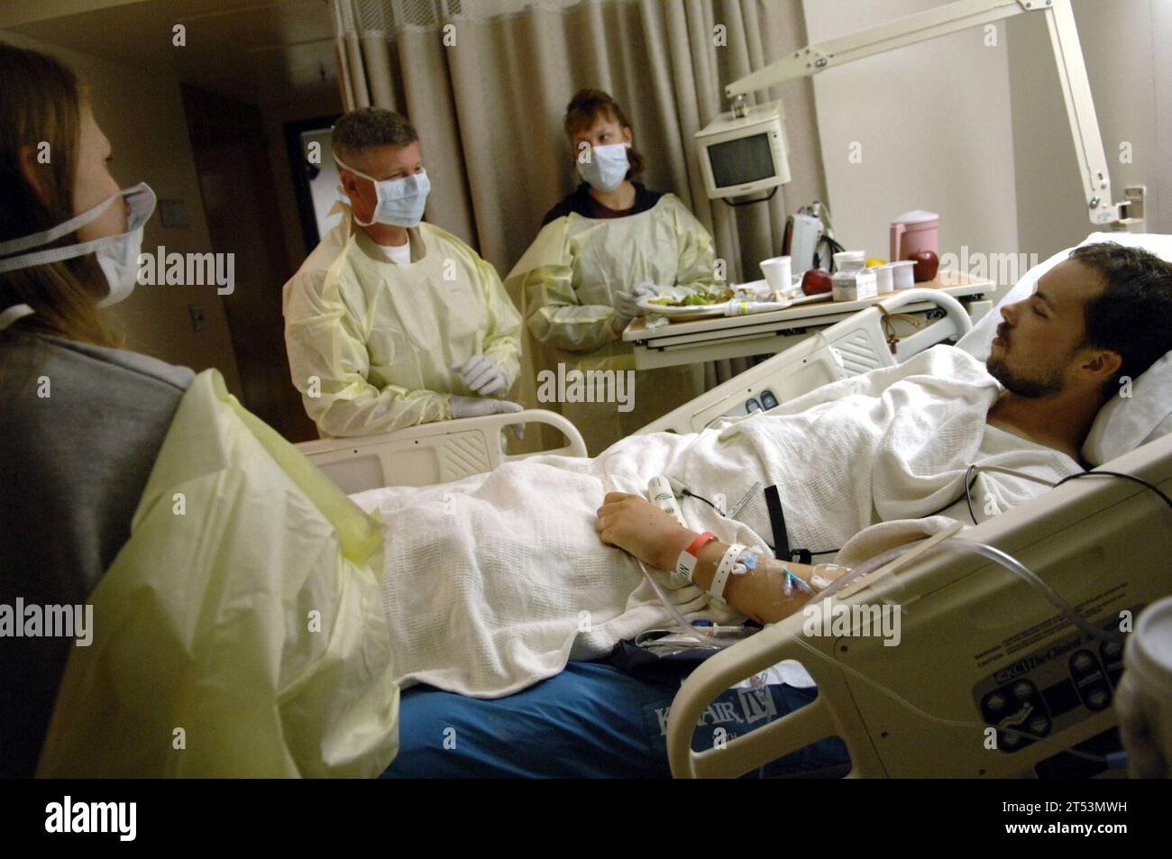 casualties, combat injuries, hospital visit, Master Chief Stock Photo ...
