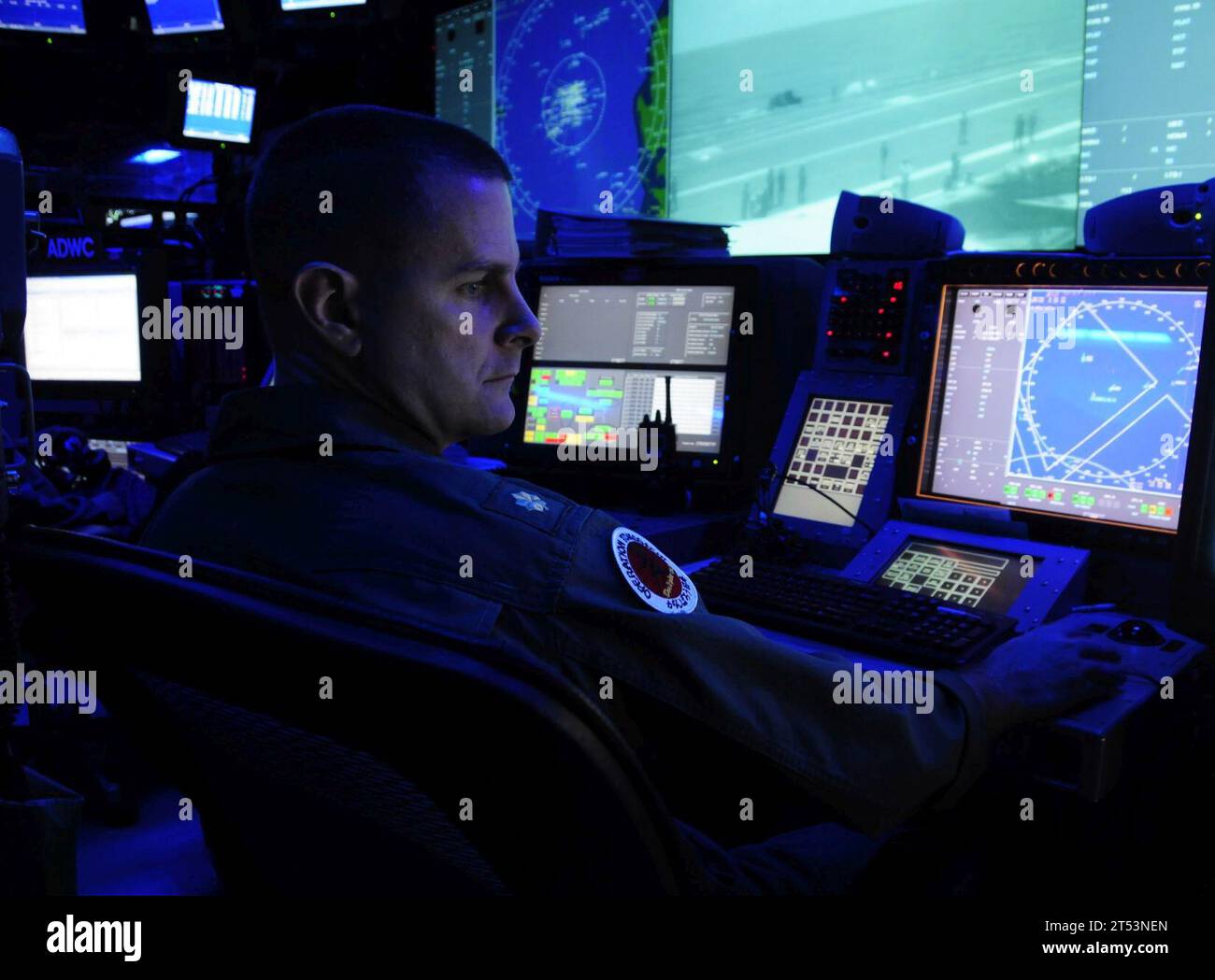 CDC, combat direction center, CVN 73, GW, tactical action officer, tao ...