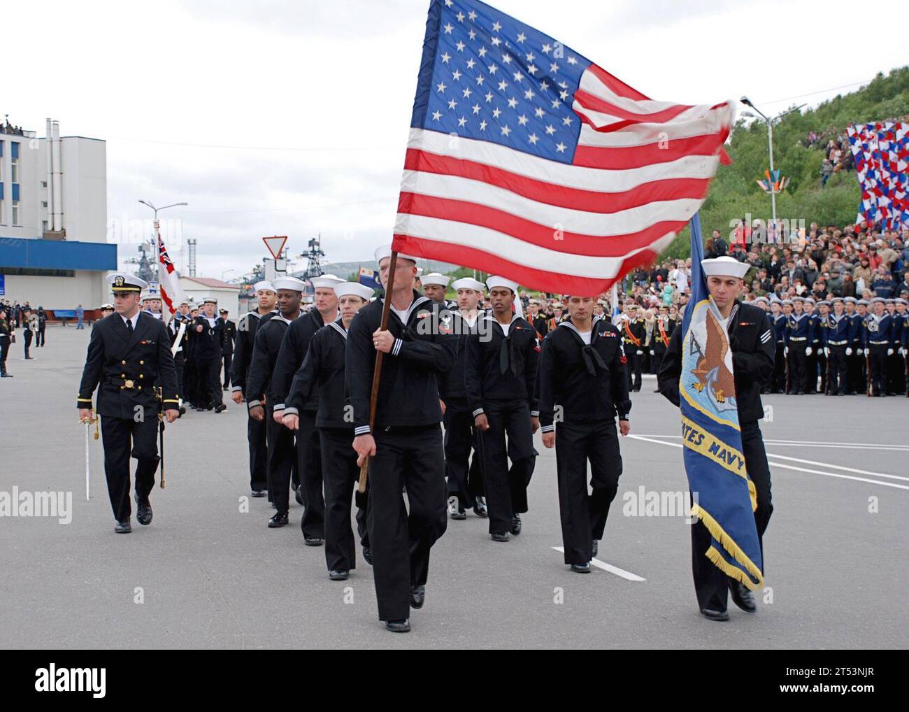 celebration, dress blues, Exercise Northern Eagle 2008, Marching ...