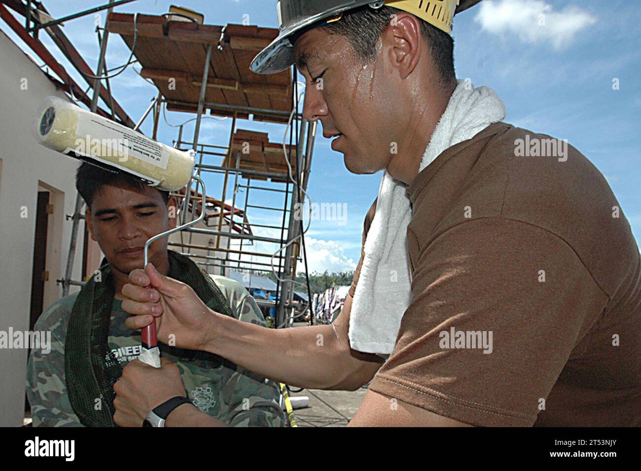CE2, NMCB-7, Philippine Stock Photo - Alamy