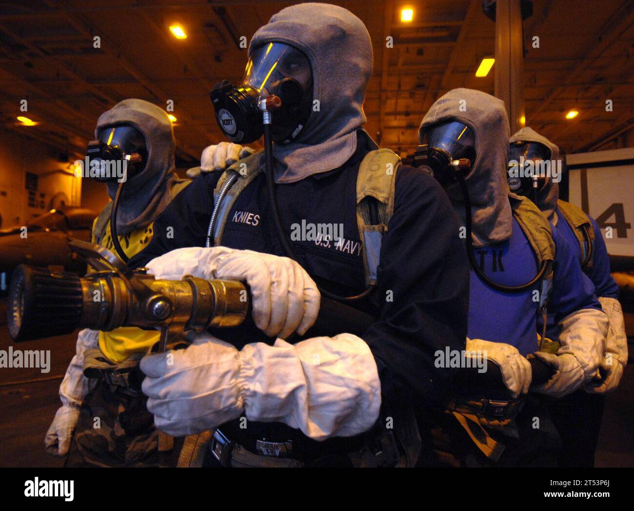 Central Command area of responsibility, general quarters drill, HANGAR ...