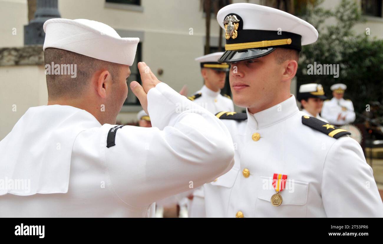 ceremony, commissioning, navy, navy rotc, nrotc, officers, people, U.S ...