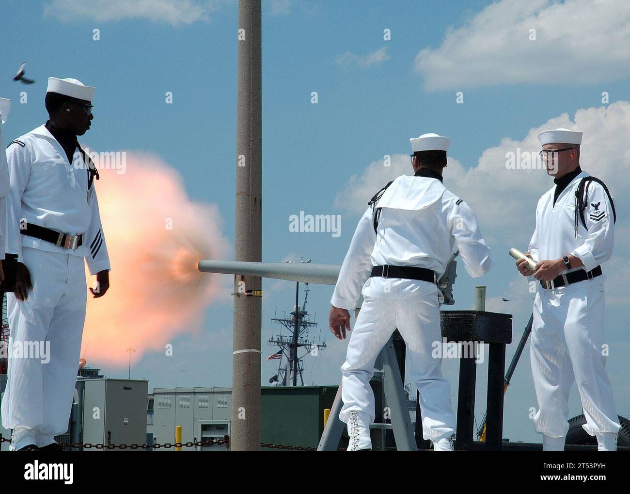 ceremony, dress whites, gun, HOBOR GUARD, honors, salute, sub ...