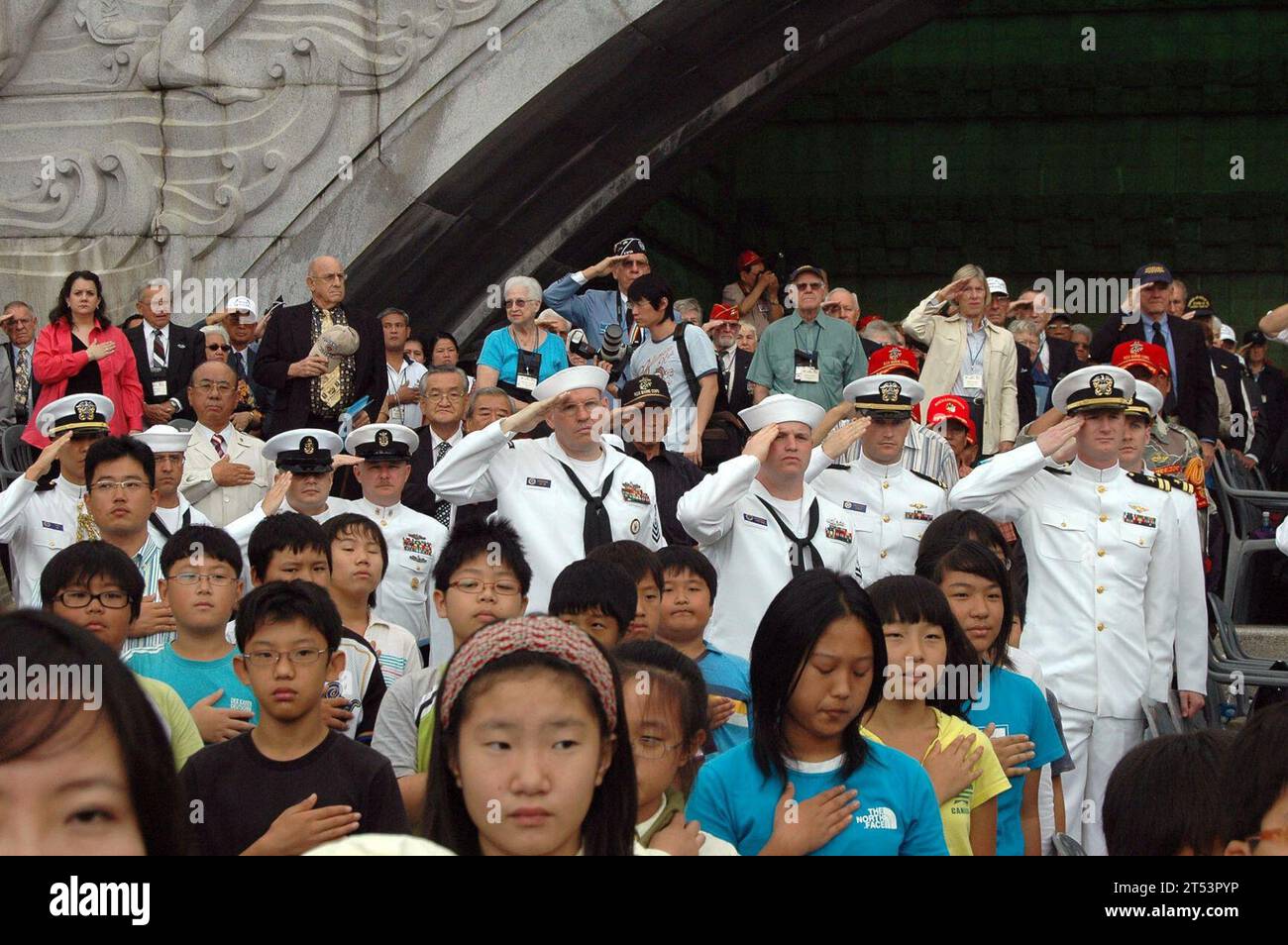 ceremony, dress whites, people, salute Stock Photo - Alamy