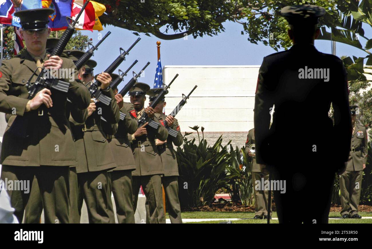 ceremony, gun salute, marine honor guard, people, remembrance of ...