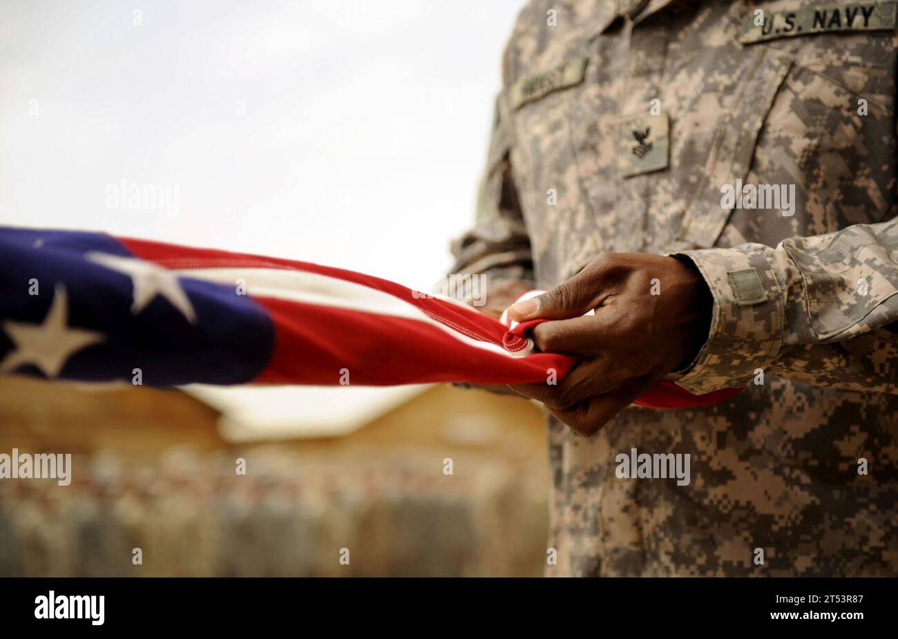 ceremony, Iraq, memorial, navy, people, U.S. Navy Stock Photo - Alamy