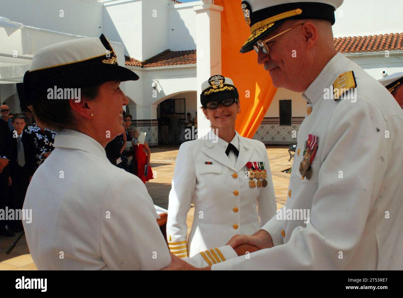ceremony, officer, Uniform, Whites Stock Photo - Alamy