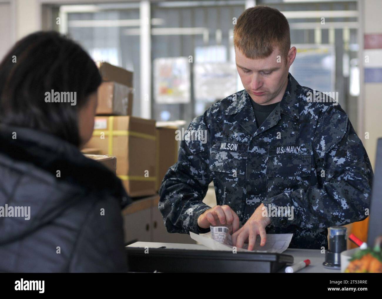 CFAY, fleet activities, Japan, post office, Sailor, U.S. navy ...
