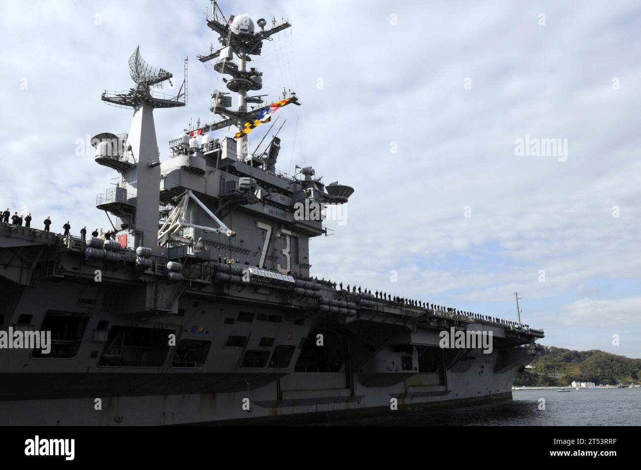 CFAY, CVN 73, george washington, GW, Japan, Yokosuka Stock Photo - Alamy