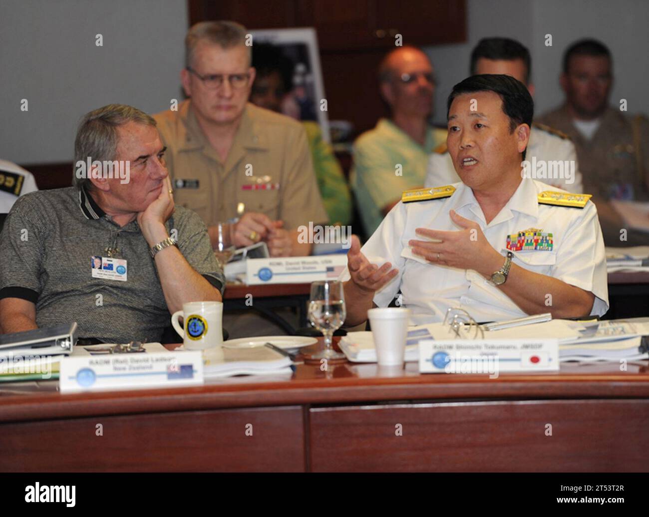 Combined force maritime component commander hi-res stock photography ...