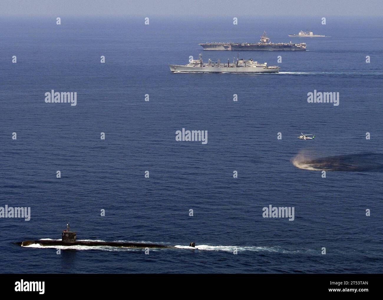 cg64, ESG, Kearsarge, LHD 3, North Arabian Sea, ssn 755, USNS Supply T ...