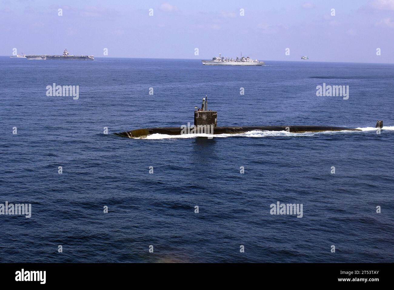 cg64, North Arabian Sea, ssn 755, USNS Supply T-AOE 6, USS Enterprise ...