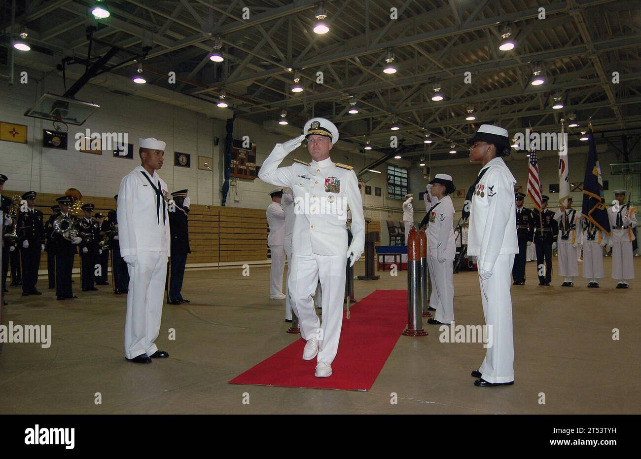 change of command ceremony, Collier Field House, Commander, Republic of ...