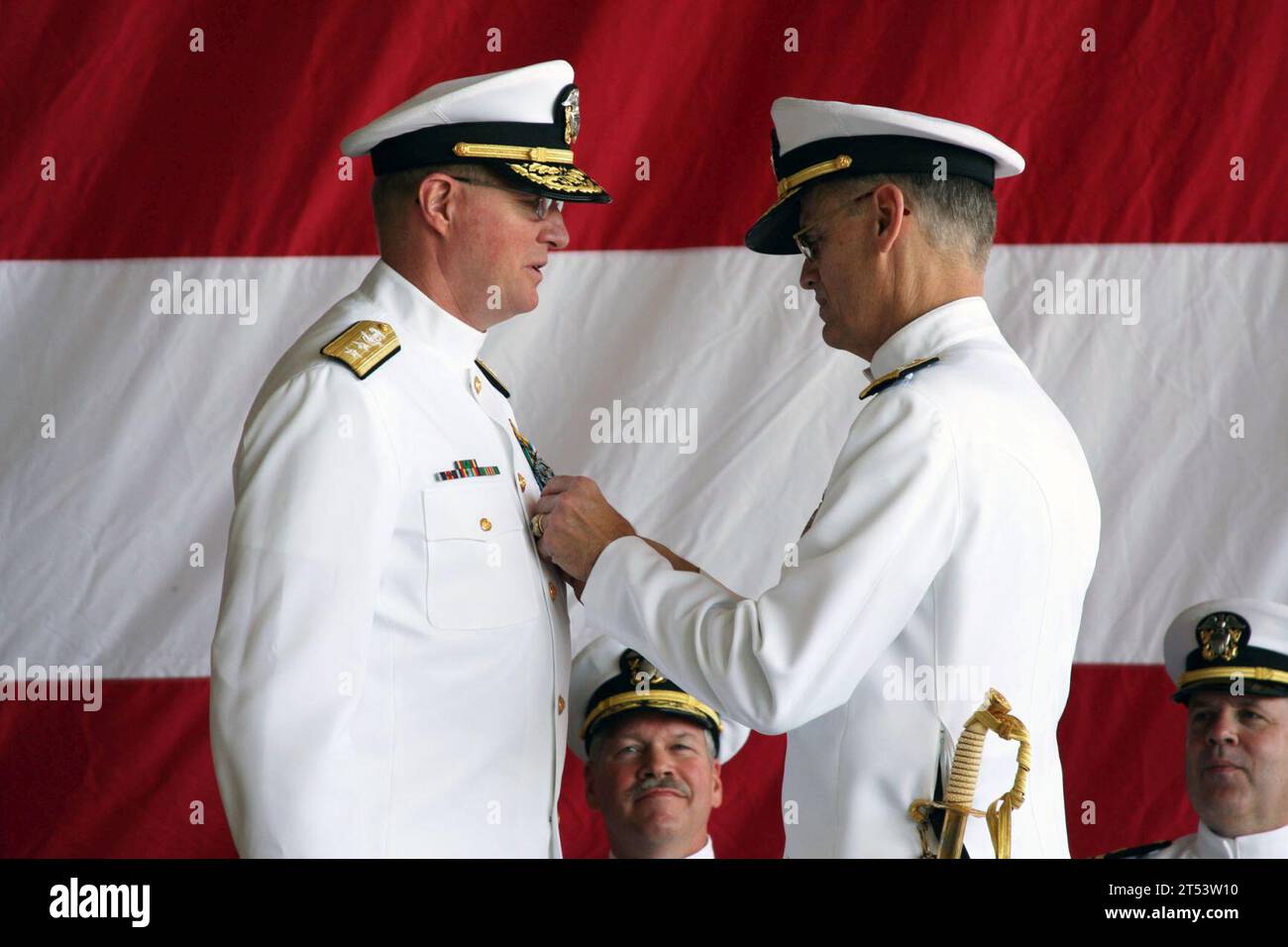 change of command ceremony Stock Photo - Alamy