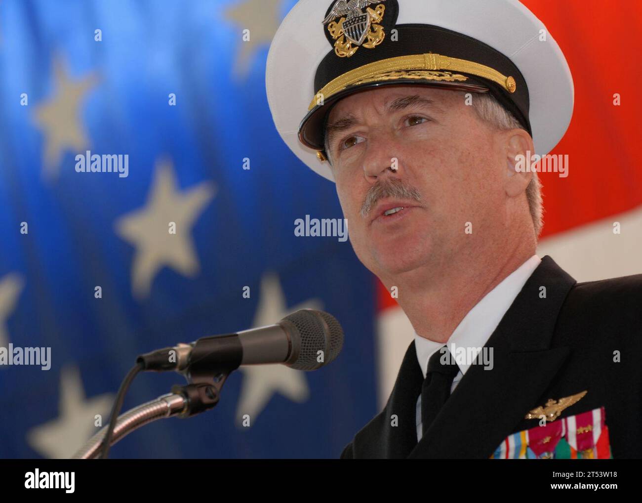 Change of Command, CNRSE Stock Photo - Alamy