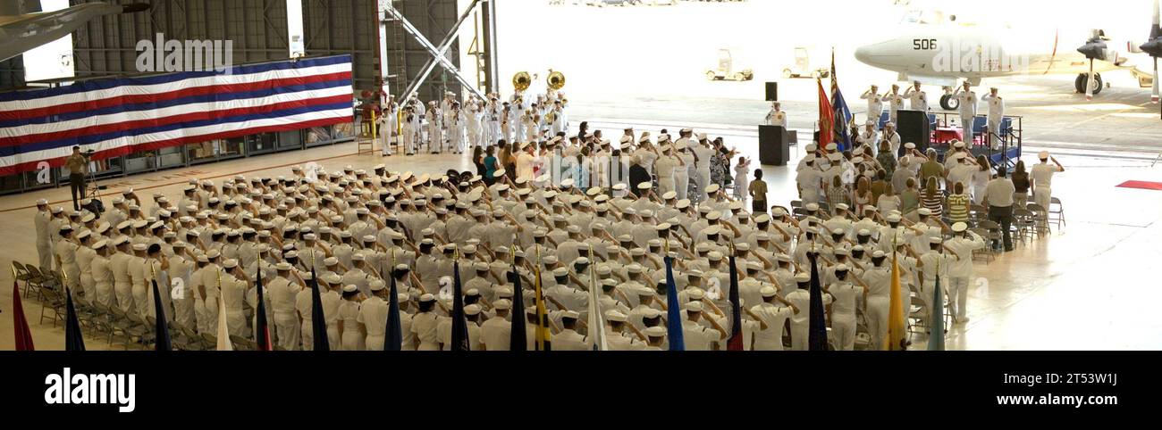 Change of Command Ceremony for VP-47, HAWAII, Kaneohe Bay, Patrol ...