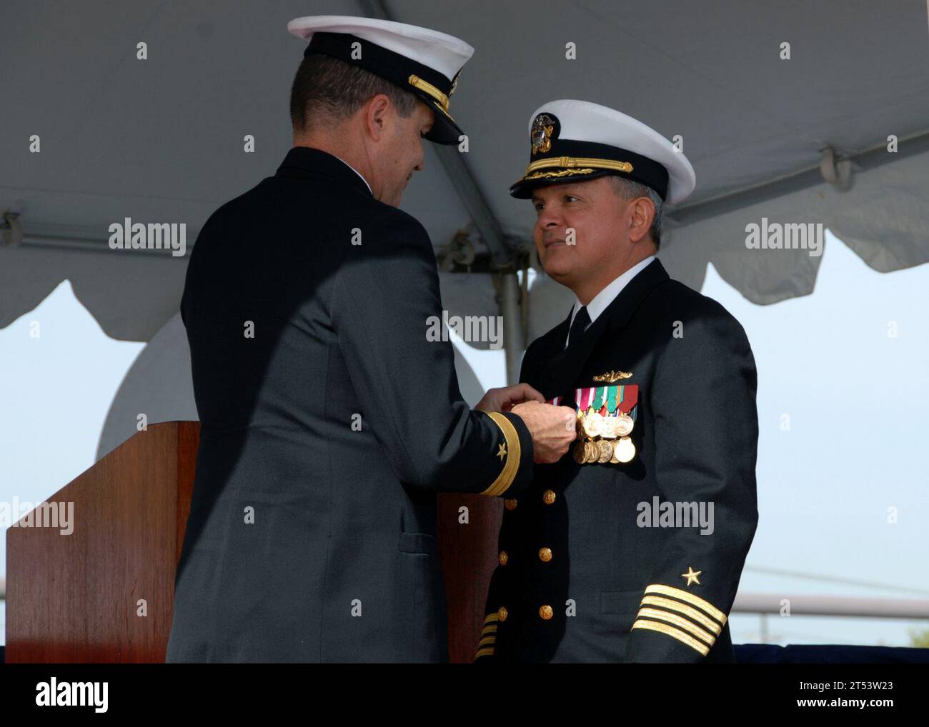 Change of Command, Commander, Naval officer, Naval submarine Support ...