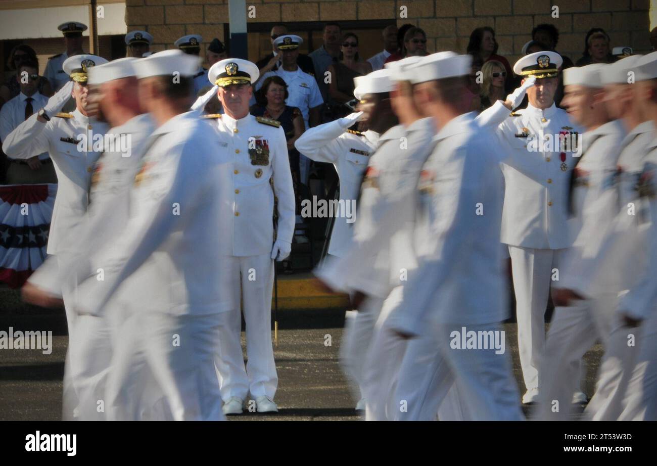 Change of Command, dirt sailors, gulfport, naval construction battalion ...