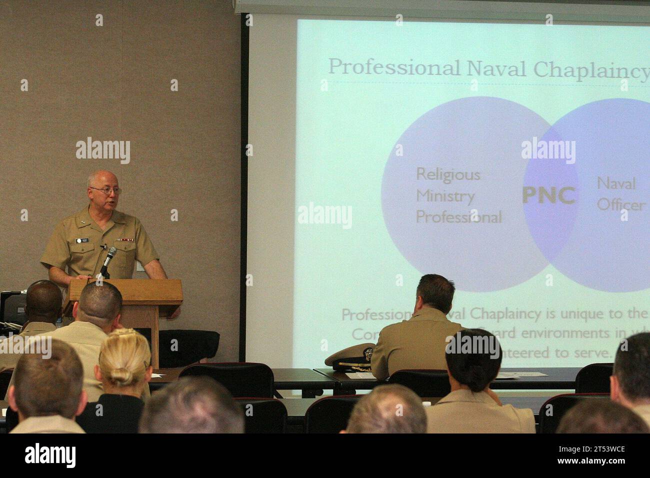 chaplain, chief of Navy Chaplains, Fla., Naval Air Station Pensacola, professional development ...