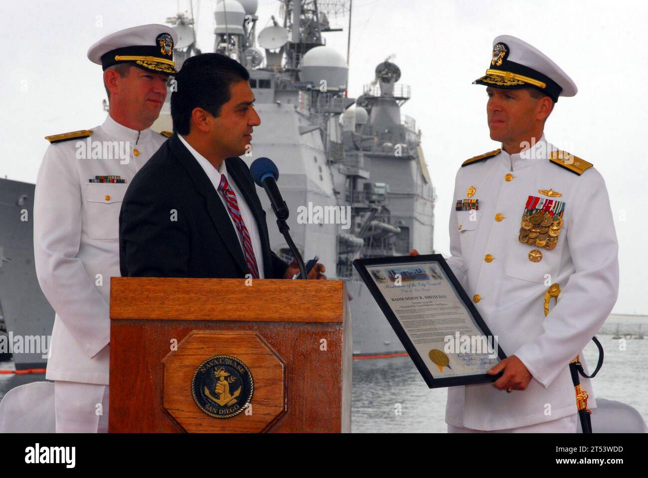 Change of Command Stock Photo - Alamy