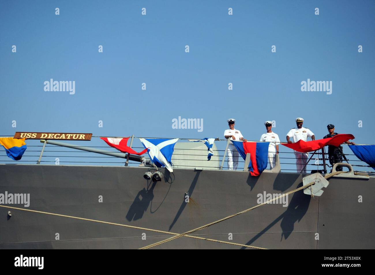 Chennai, India, Indian Navy, man the rails, port visit, tour, U.S. 7th ...