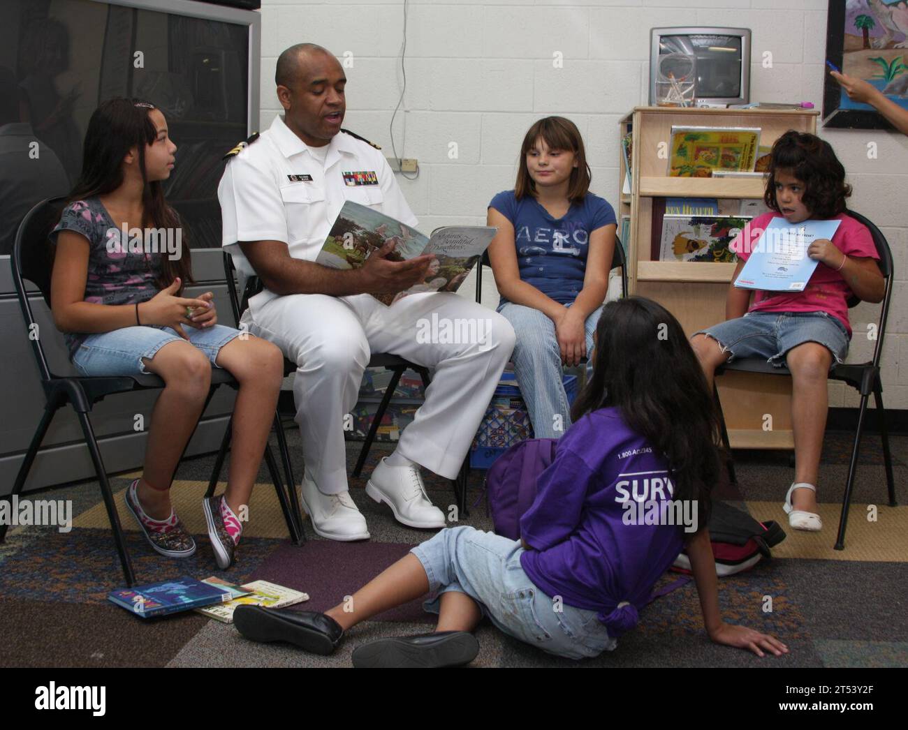 children, community, Navy Week, Sailors Stock Photo - Alamy