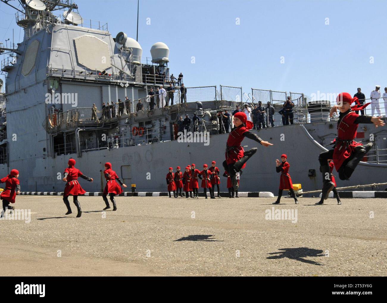 children, dance, George H.W. Bush Carrier Strike Group, Guided-missile ...