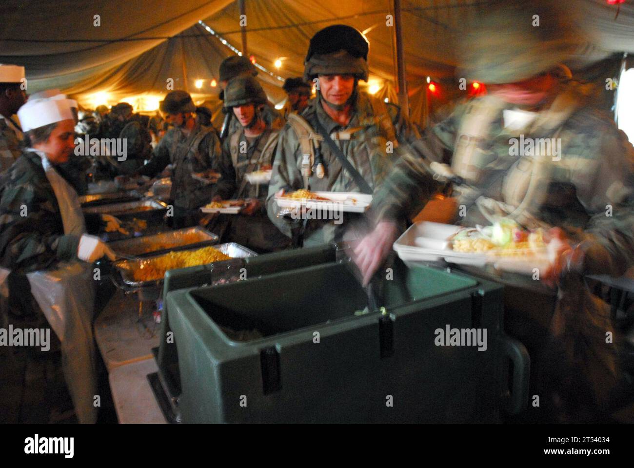 chow, meals, mess hall, SEABEES Stock Photo - Alamy